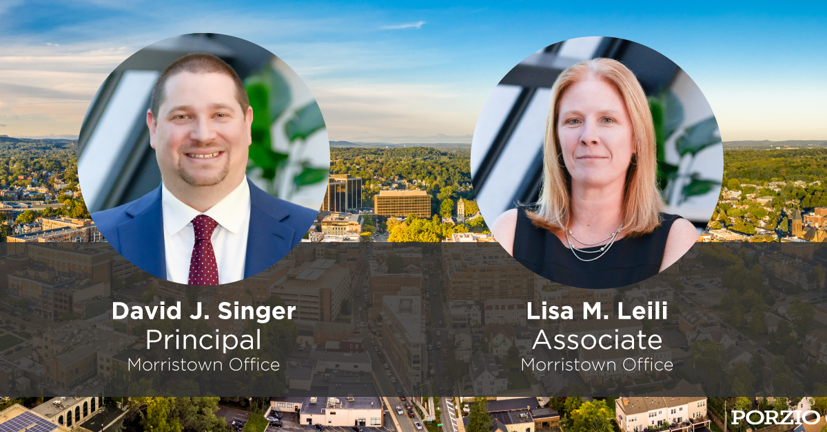 Porzio Expands Environmental & Land Use Practice with the Arrival of ...